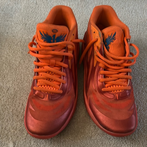 Puma | Shoes | Puma Lamelo Ball Mb2 Supernova Fiery Coral Mens Size 3 ...